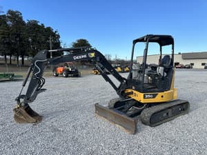 SOLD - 2021 John Deere 35G Stock No. 03032987 Construction with 699 Hrs | Tractor Zoom