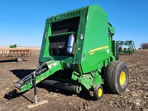 SOLD - 2021 John Deere 560M Lot No. 3122 Hay and Forage with 13,943 ...
