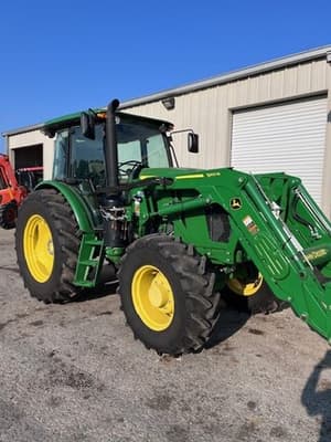 2021 John Deere 6105E Stock No. 41676 Tractors For Sale with 594 Hrs ...