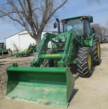 2021 John Deere 6105E Tractors 100 to 174 HP for Sale | Tractor Zoom