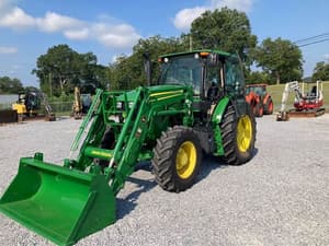 SOLD - 2021 John Deere 6105E Tractors with 222 Hrs | Tractor Zoom