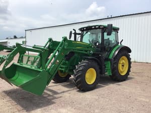 2021 John Deere 6110R Stock No. 414343 Tractors For Sale with 255 Hrs ...
