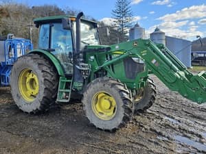 2021 John Deere 6135E Stock No. 225282 Tractors For Sale with 656 Hrs ...