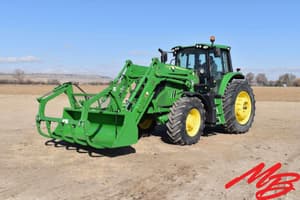 SOLD - 2021 John Deere 6155M Lot No. 55670 Tractors with 401 Hrs ...