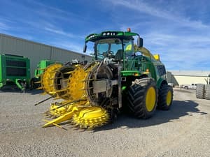 SOLD - 2021 John Deere 9900i Stock No. Jay McCormick Harvesting with ...
