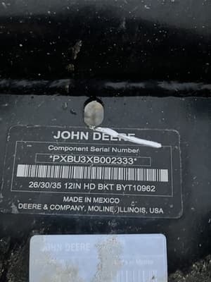 SOLD - 2021 John Deere BYT10962 Stock No. 383768 Construction | Tractor ...