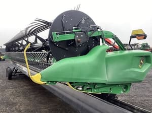 SOLD - 2021 John Deere RD35F Stock No. X861645 Harvesting with 35 ft ...