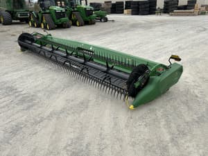 SOLD - 2021 John Deere RD35F Stock No. 438770 Harvesting with 35 ft ...