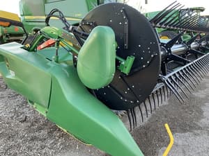 SOLD - 2021 John Deere RD35F Stock No. 161544 Harvesting with 35 ft ...