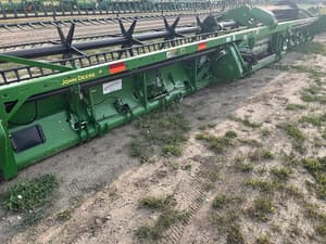 SOLD - 2021 John Deere RD40F Stock No. 416664 Harvesting with 40 ft ...