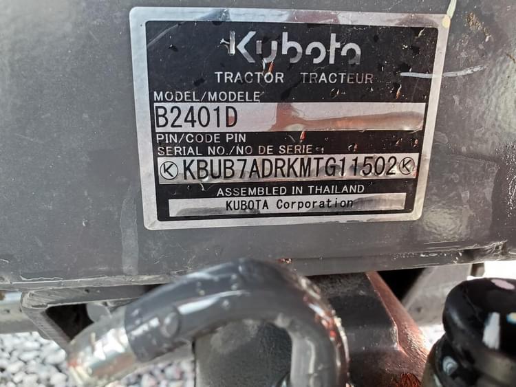 2021 Kubota B2401 Tractors Less than 40 HP for Sale | Tractor Zoom