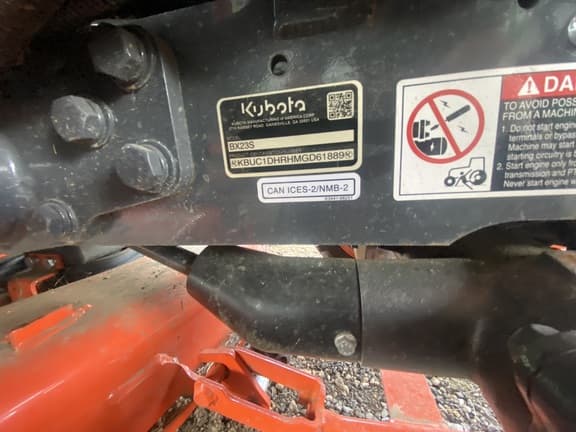 2021 Kubota BX23S Tractors Less than 40 HP for Sale | Tractor Zoom