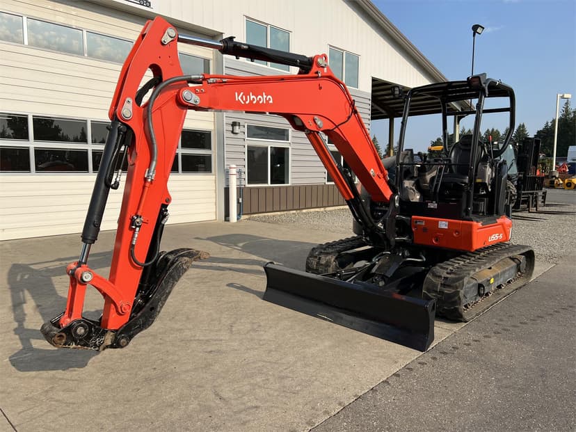 2021 Kubota U55-5 Stock No. 75760 Construction For Sale with 653 Hrs ...