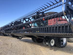 SOLD - 2021 MacDon D135 Stock No. 349950 Harvesting with 35 ft ...