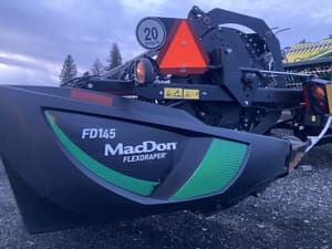 SOLD - 2021 MacDon FD145 Stock No. 409514-21 Harvesting with 45 ft ...