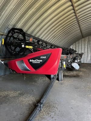 SOLD - 2021 MacDon FD145 Stock No. 120463 Harvesting with 45 ft ...