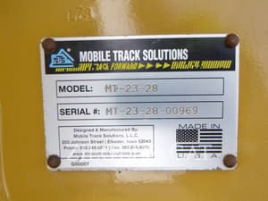 SOLD - 2019 Mobile Track Solutions MT-23-28 Stock No. Q3049 ...