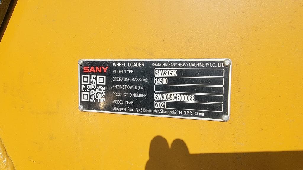 2021 SANY SW305K Construction Wheel Loaders for Sale | Tractor Zoom