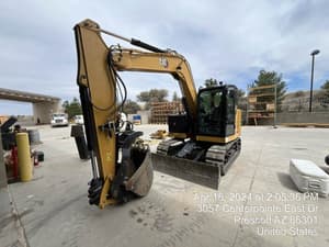 SOLD - 2022 Caterpillar 307.5 Stock No. E177348 Construction with 705 ...