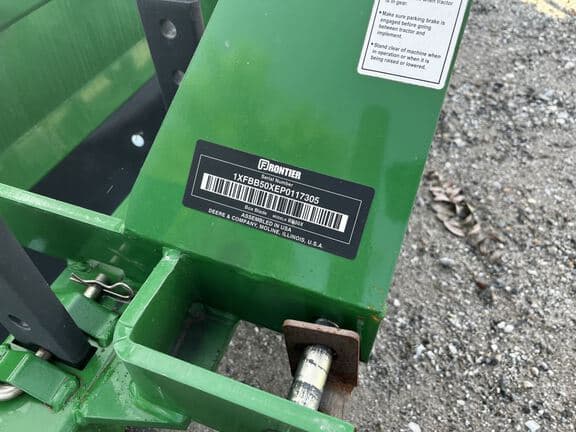 2022 Frontier BB5072 Other Equipment 3 Point Attachments for Sale ...