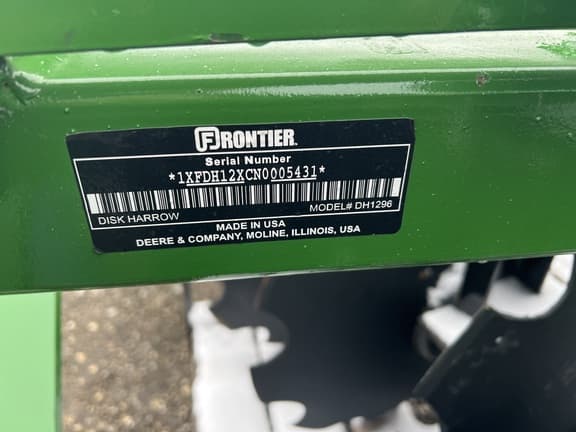 2022 Frontier DH1296 Tillage Disks for Sale | Tractor Zoom
