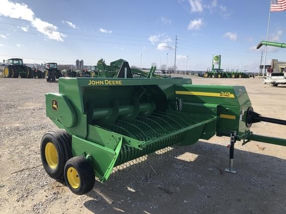 SOLD - 2022 John Deere 348 Hay and Forage Balers - Square | Tractor Zoom