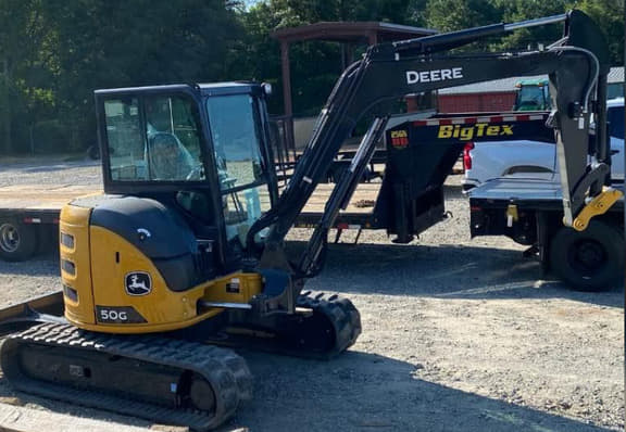 2023 John Deere 50G Construction Compact Excavators for Sale | Tractor Zoom