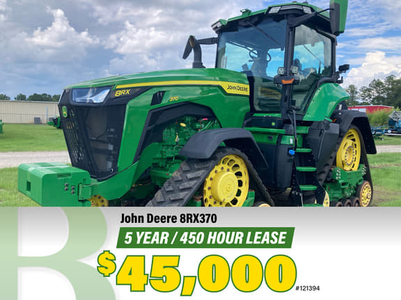 2022 John Deere 8RX 370 Tractors 300 to 424 HP for Sale | Tractor Zoom