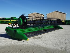 SOLD - 2022 John Deere RD35F Stock No. 454241 Harvesting with 35 ft ...