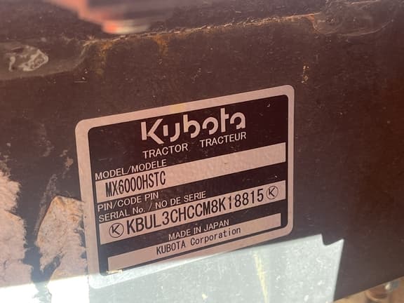 2022 Kubota MX6000 Tractors 40 to 99 HP for Sale | Tractor Zoom