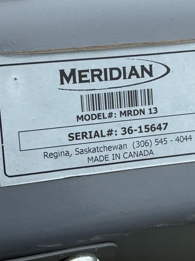 2022 Meridian 1375 Stock No. 2560 Harvesting For Sale with --- Ft ...