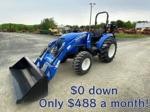 SOLD - 2022 New Holland Boomer 45 Stock No. C23541 Tractors with 2 Hrs ...