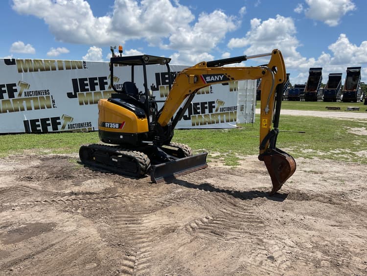 2022 SANY SY35U Construction Compact Excavators for Sale | Tractor Zoom