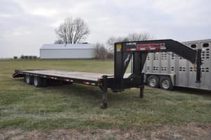 SOLD - 2022 Trailerman 30' flatbed trailer Other Equipment with 30 Ft ...