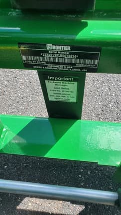 2023 Frontier AP12F Stock No. 337406 Other Equipment For Sale | Tractor ...