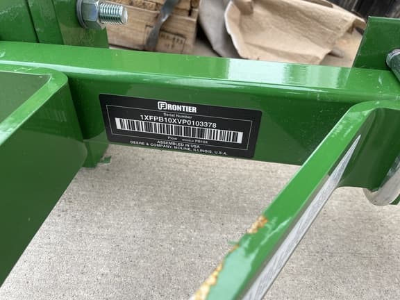 2023 Frontier PB1001 Other Equipment 3 Point Attachments for Sale ...