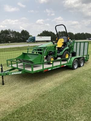 SOLD - 2023 John Deere 1025R TLB & Trailer Package Stock No. US000438 ...