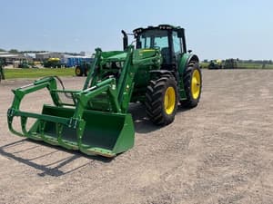 SOLD - 2023 John Deere 6155M Stock No. X862770 Tractors with 273 Hrs ...