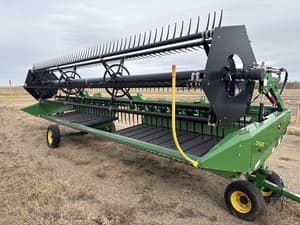 SOLD - 2023 John Deere D625 Stock No. 374169 Harvesting with 25 ft ...