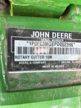 2023 John Deere FC15M Hay and Forage Mowers - Batwing for Sale ...