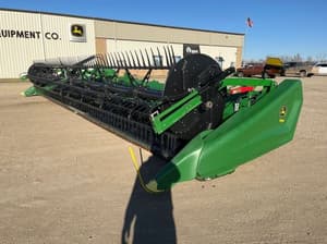 SOLD - 2023 John Deere HD40R Stock No. Z036228 Harvesting with 40 ft ...