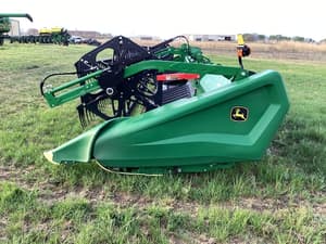 SOLD - 2023 John Deere HD45F Stock No. 4373859 Harvesting with 45 ft ...