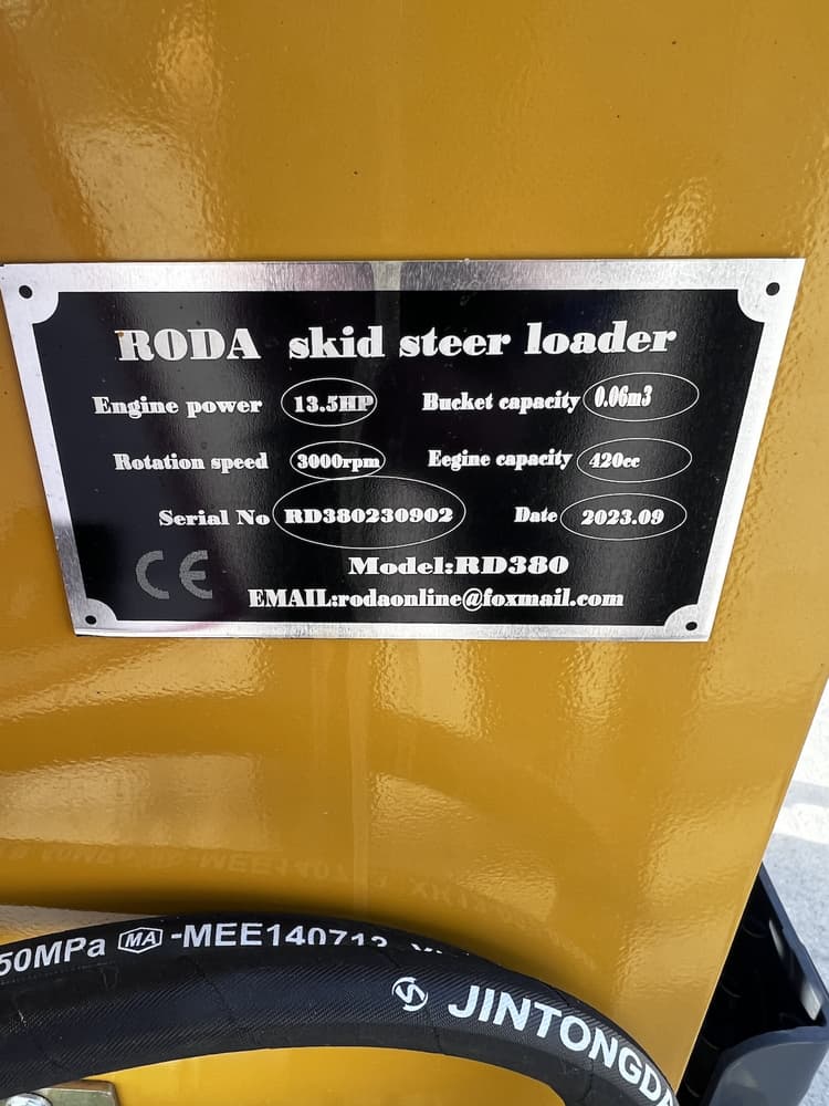 2023 Roda RD380 Construction Skid Steers for Sale | Tractor Zoom