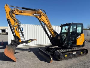 SOLD - 2023 SANY SY80U Lot No. 92 Construction with 96 Hrs | Tractor Zoom