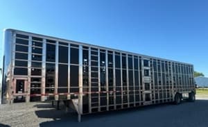 SOLD - Wilson cattle trailer Stock No. 24355001 Ag Trailers with --- Ft ...