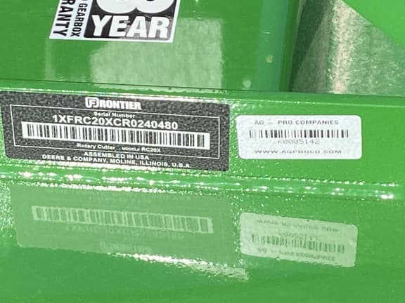 2024 Frontier RC2060 Stock No. K0005142 Hay and Forage For Sale with 5 ...