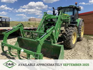 2024 John Deere 6145M Stock No. 371381 Tractors For Sale with 411 Hrs ...