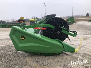 SOLD - 2024 John Deere HD45F Stock No. 387745 Harvesting with 45 ft ...