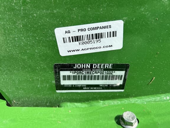 2024 John Deere RC10M Stock No. K0005195 Hay and Forage For Sale with ...