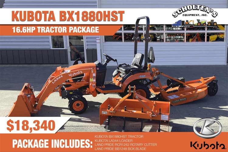 2024 Kubota BX1880 Tractors Less than 40 HP for Sale | Tractor Zoom